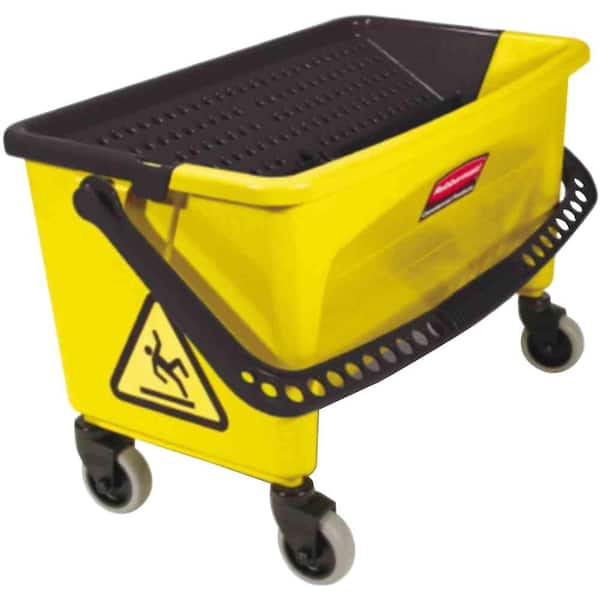 Rubbermaid Commercial Products HYGEN Press Plastic Wring Bucket ...