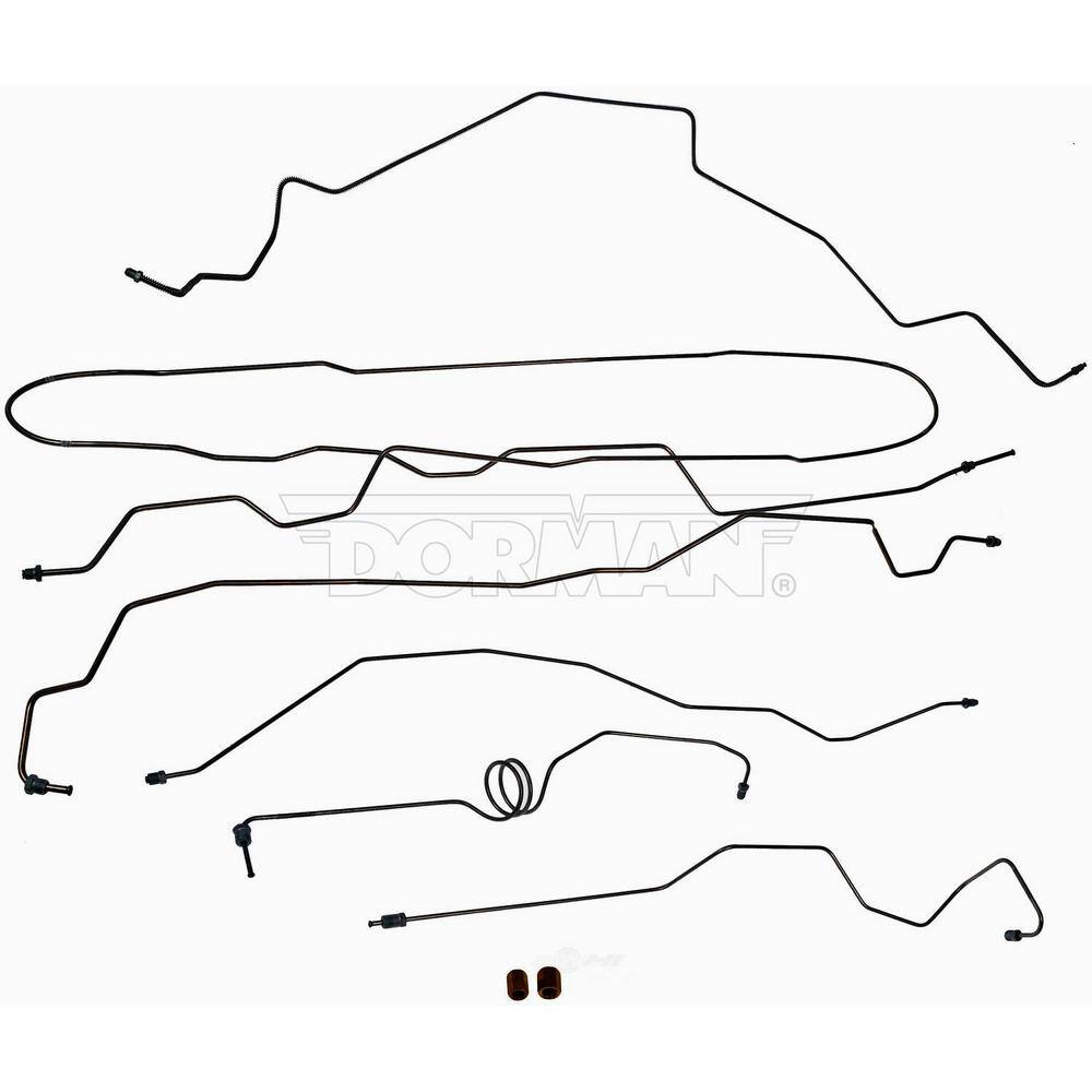 OE Solutions Stainless Steel Brake Line Kit-919-228 - The Home Depot