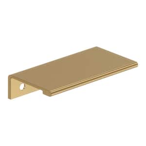 Amerock Current 3 in. (76 mm) Modern Champagne Bronze Edge Cabinet Pull ...