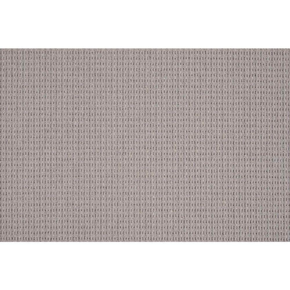 Natural Harmony Upland Heights Pebblestone Gray 13.2 ft. 34 oz. Wool ...