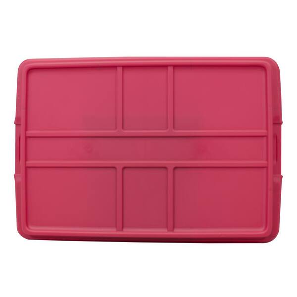 Hefty 72 Qt Hi Rise Lid Storage Container Holiday Assortment HFTHOL ...