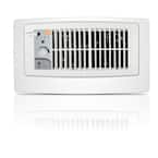 Suncourt Flush Fit Smart Register Booster Fan in White with Adaptor ...