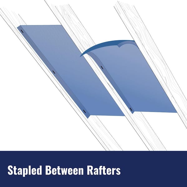 Everbilt 24 in. x 25 ft. Double Reflective Insulation Radiant Barrier ...