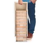 Hey! Play! Non-Traditional Giant Wooden Blocks Tower Stacking Game W350095