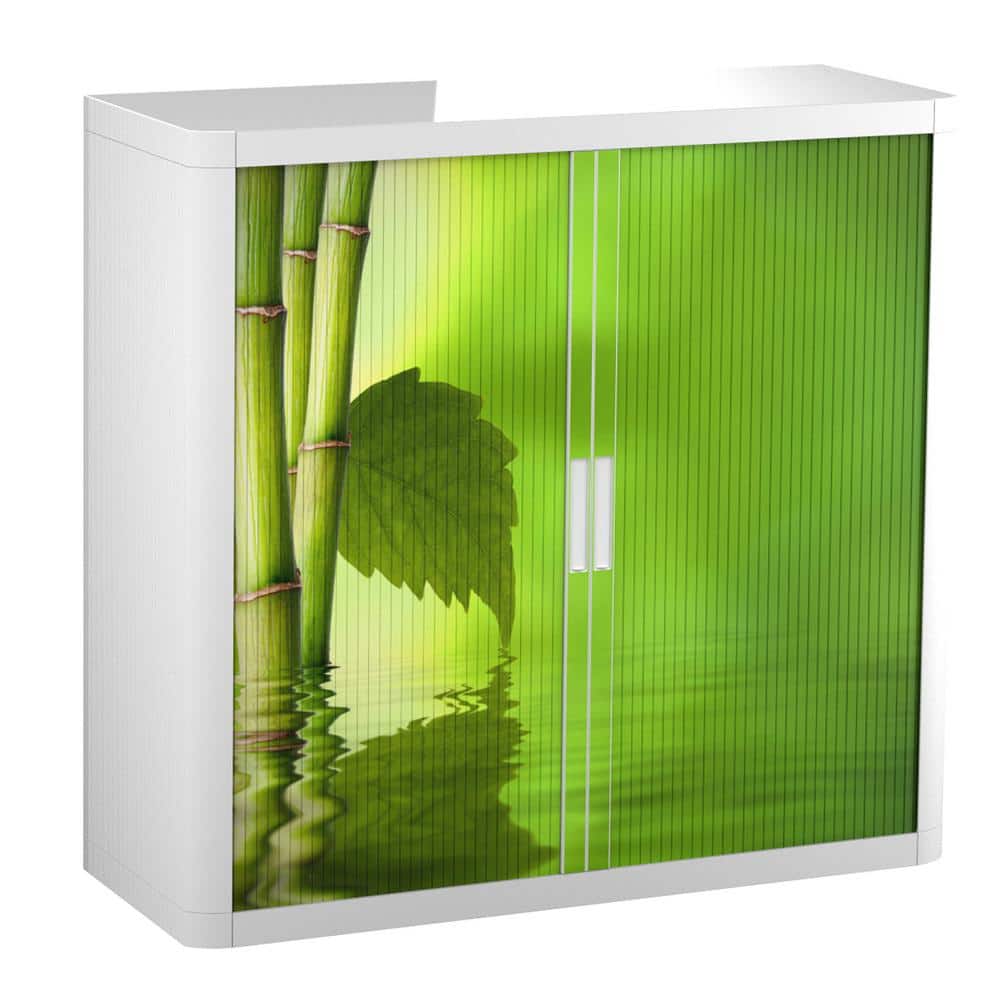 Paperflow easyOffice 41 in. Tall with 2-Shelves Storage Cabinet in ...