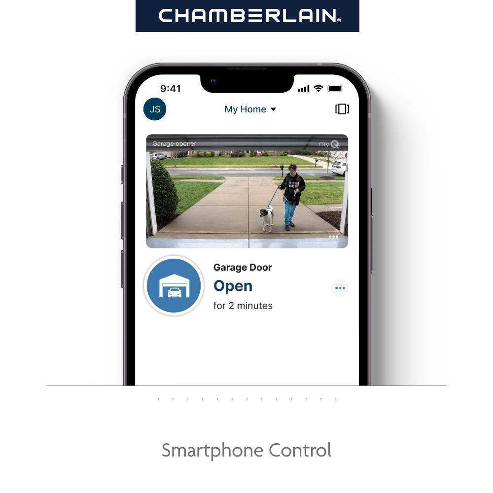 RJO101 Wall Mount Drive Ultra-Quiet Garage Door Opener with Battery ...