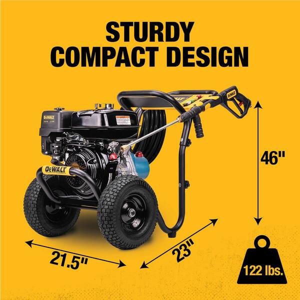 Reviews for DEWALT 3200 PSI 2.8 GPM Cold Water Gas Pressure Washer with HONDA GX200 Engine Pg 1 The Home Depot