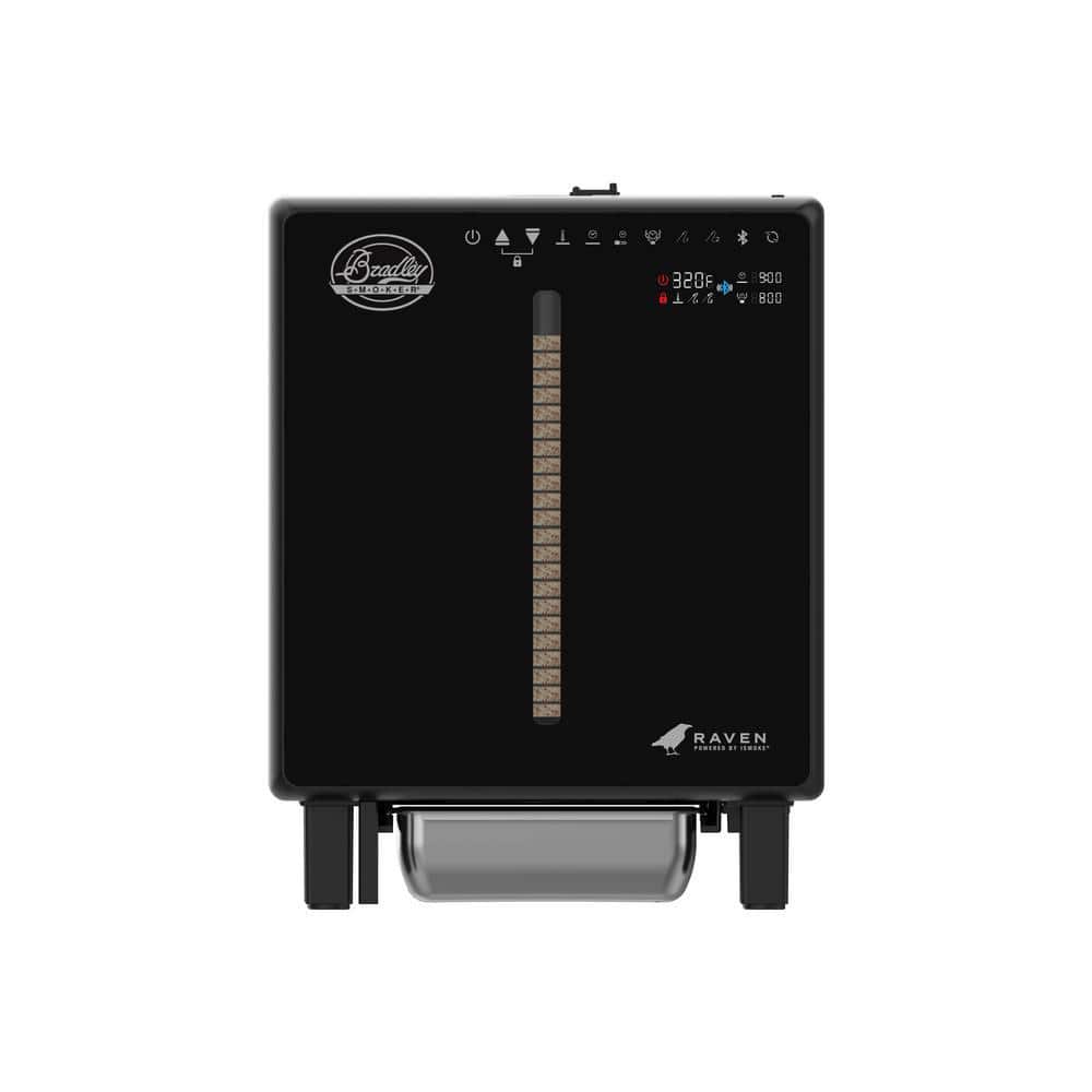 Bradley Smoker Bradley Raven Electric Smoker in Black BS1120BT - The ...