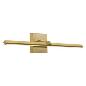 KAISITE 24 in. 1-Light Brushed Gold LED Vanity Light Bar 18-Watt Linear ...