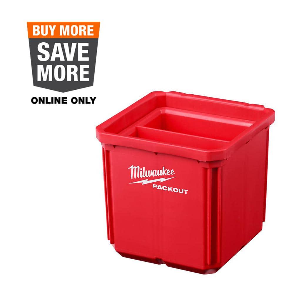 Milwaukee PACKOUT Bin Set (2-Pack) 48-22-8062 - The Home Depot