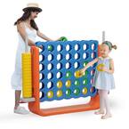 Hey! Play! Giant Wood Block Stacking Game Jumbo Pine Wood Blocks ...