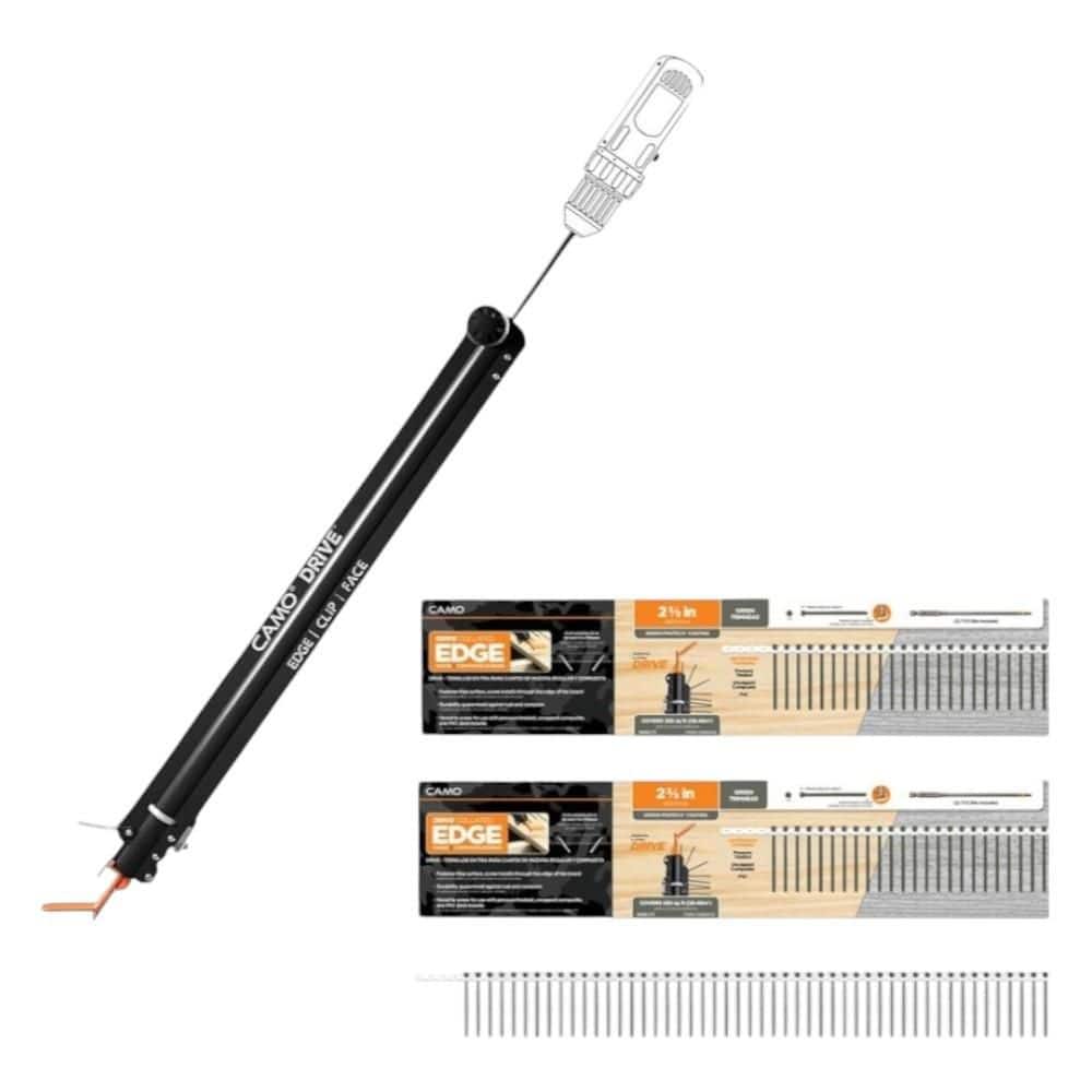 CAMO #7 x 2-3/8 in. Protech Coated Star Drive Collated Edge Deck Screw ...