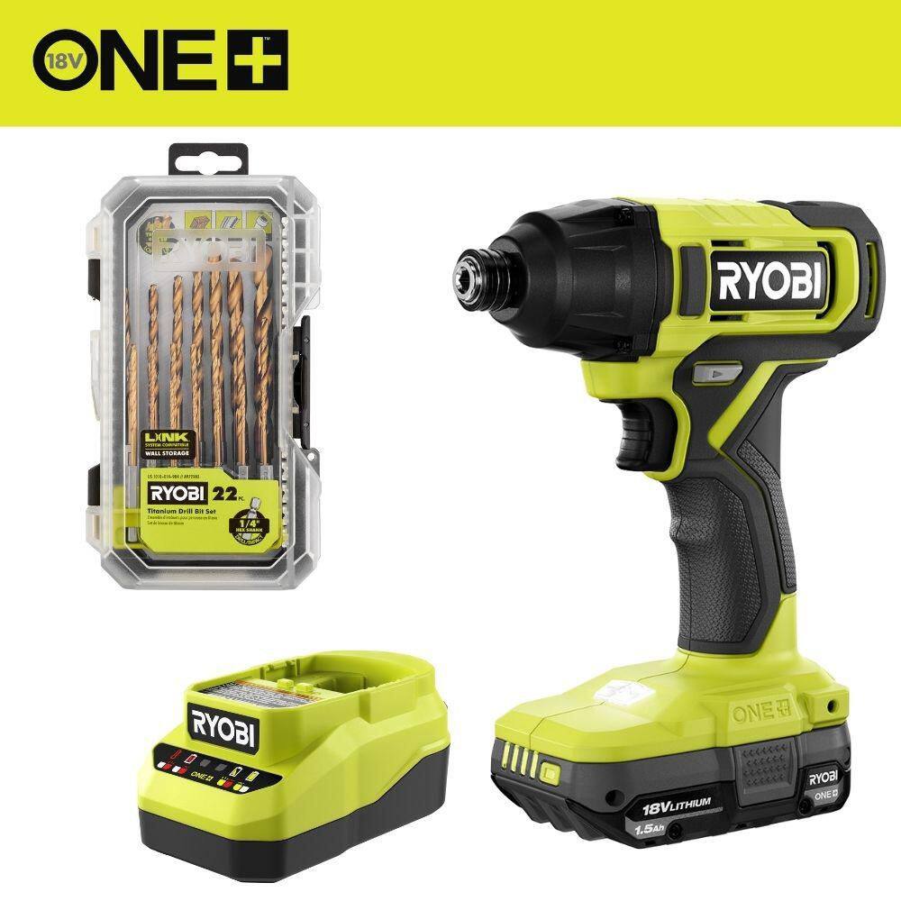 Reviews for RYOBI ONE+ 18V Cordless 1/4 in. Impact Driver Kit with 1.5 ...