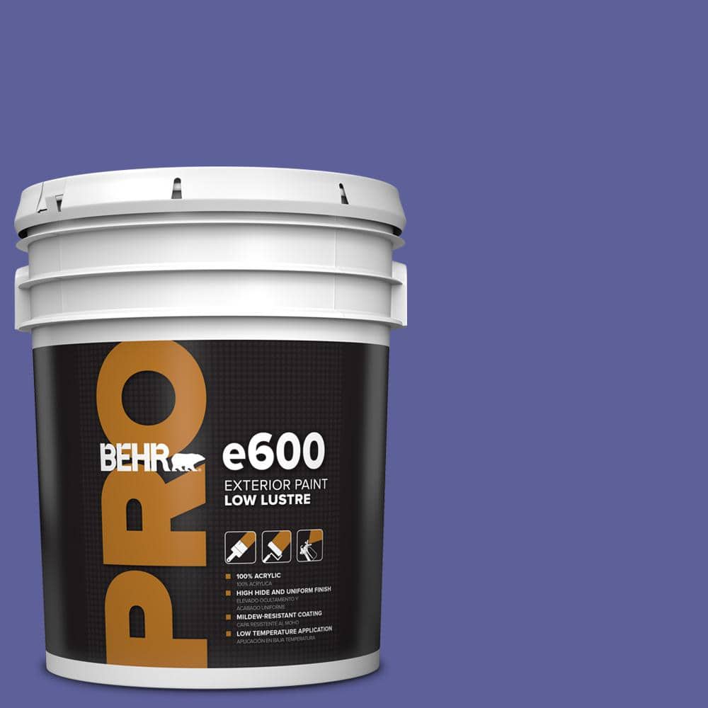 BEHR PRO 5 gal. #P550-6 Wizards Potion Low Luster Exterior Paint ...