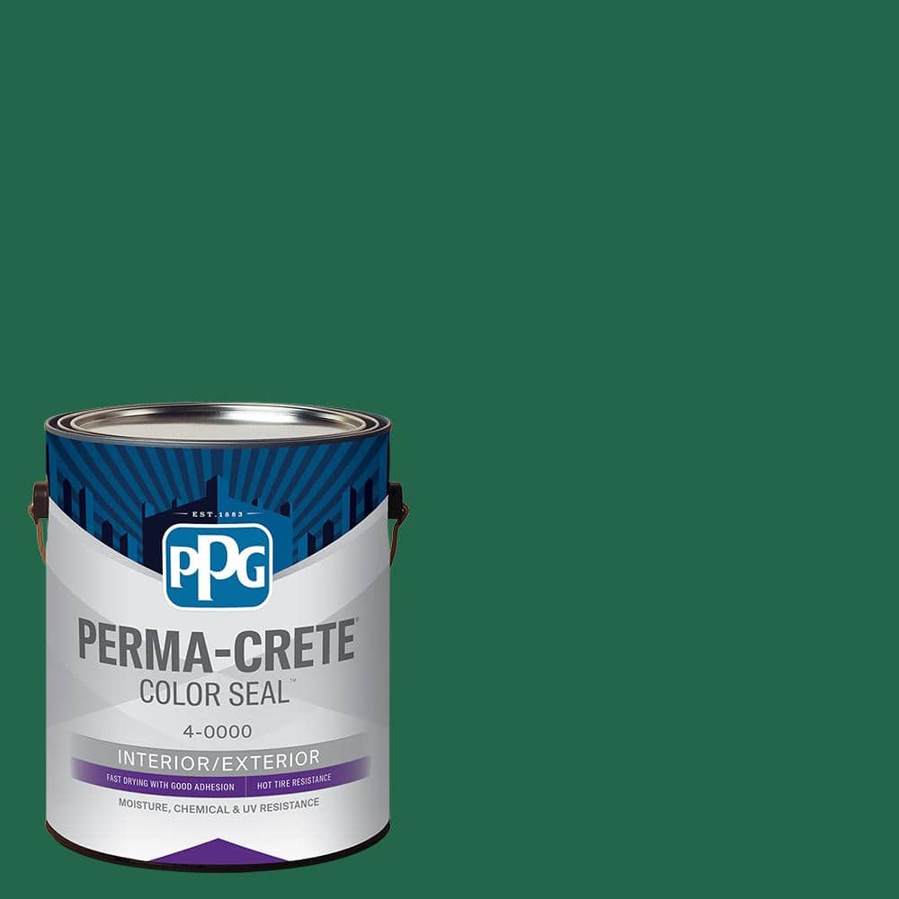 Perma-Crete Color Seal 1 gal. PPG1132-7 Brunswick Satin Interior ...
