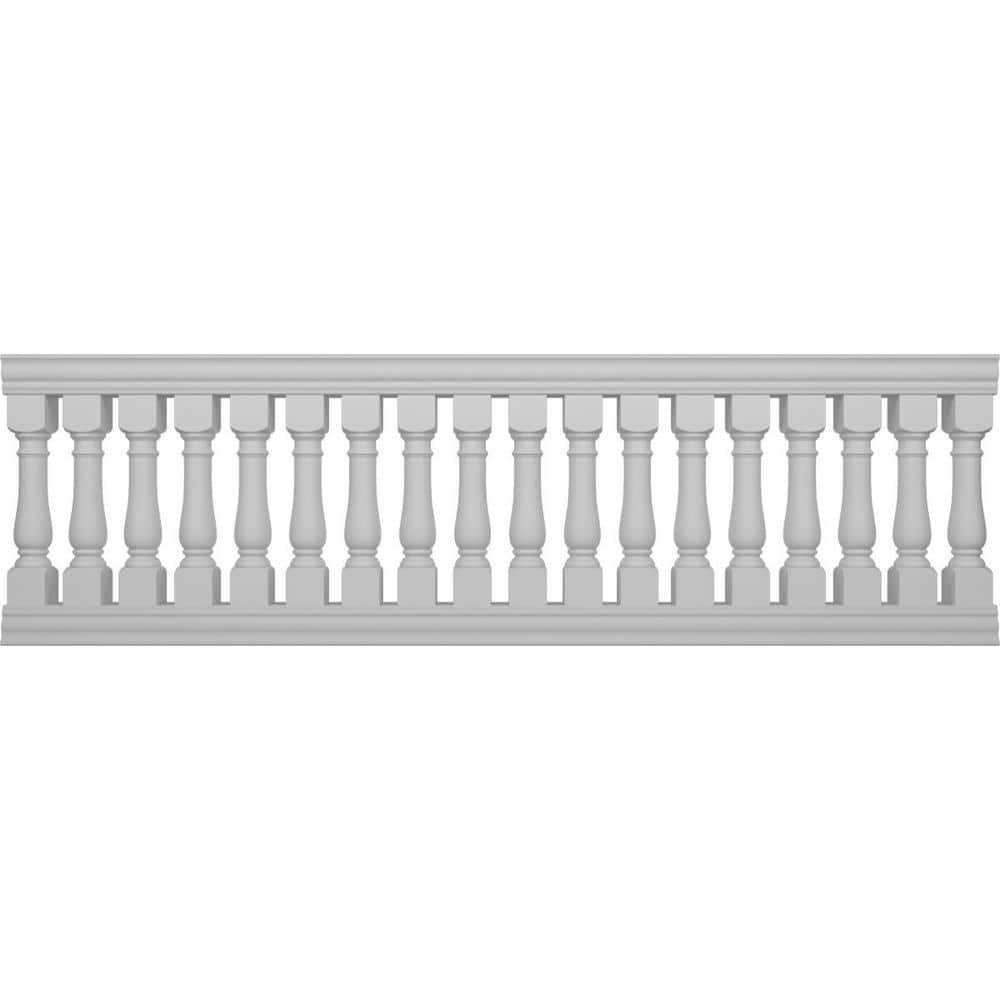Ekena Millwork Fiberthane Oxford Balustrade 132 in. L x 42 in. H ...