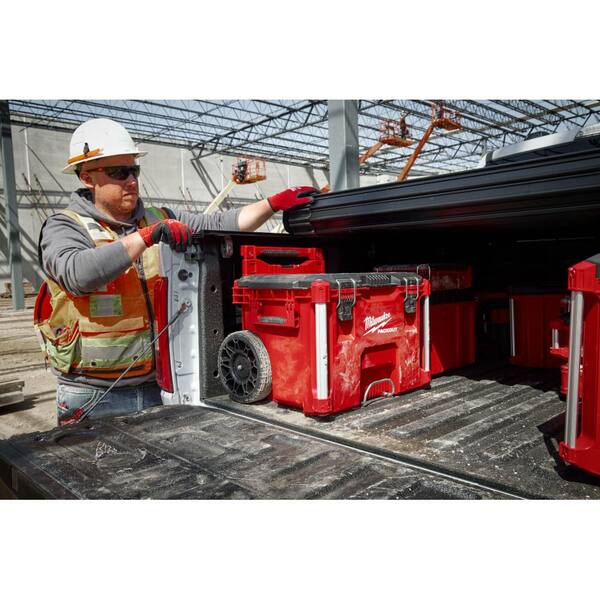 Milwaukee PACKOUT Low-Profile Handle for PACKOUT Rolling Tool Box 48-22 ...