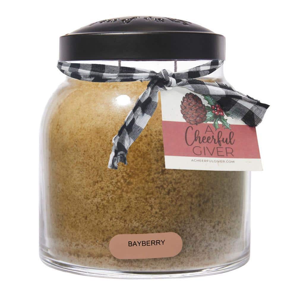 A CHEERFUL GIVER 34 oz. Bayberry Scented Candle JP47 - The Home Depot