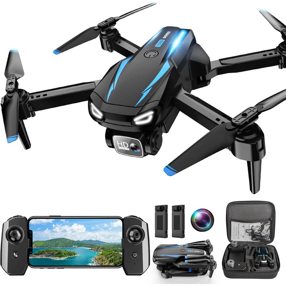 Vrbgify FPV Foldable Drone with 1080P HD Camera with Stable Hover ...