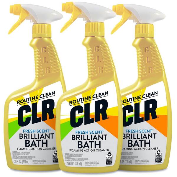 CLR 26 oz. Brilliant Bath Bathroom Cleaner (3-Pack) BK-2000 COMBO1 ...