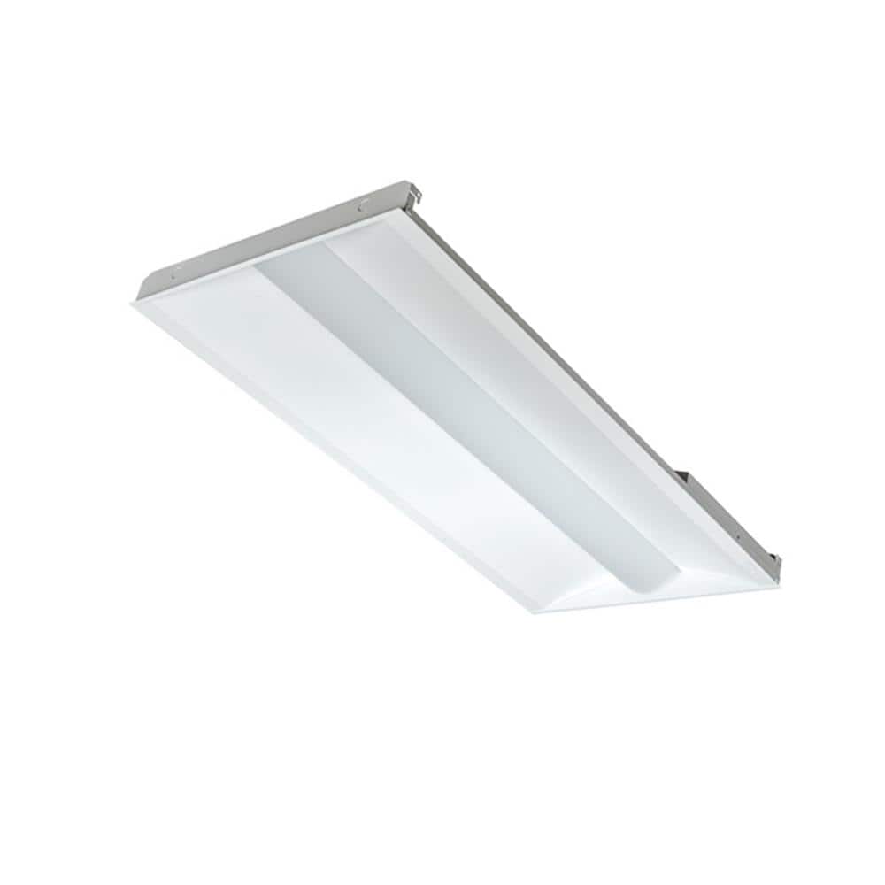 ENERGETIC LIGHTING 2 ft. x 4 ft. 5895Lumens LED Recessed Lay-In Troffer ...