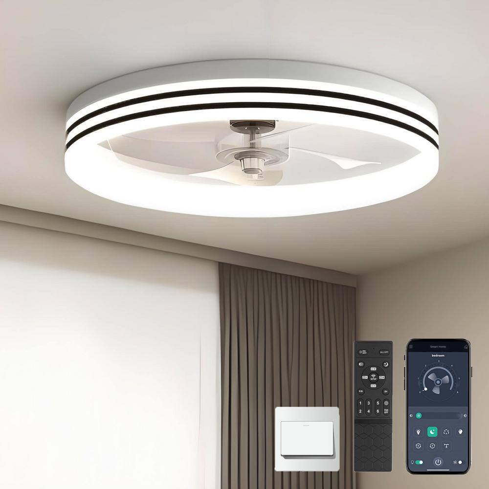 Reviews for VITARVIX 20 in. Indoor White Caged Ceiling Fan with Light ...