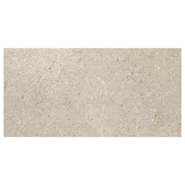Daltile Adelaide Sand 12 in. x 24 in. Porcelain Floor and Wall Tile (15 ...
