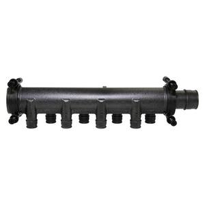 PLUMBFLEX 6 Port Open PEX Manifold, 6-Outlet PEX A Multiport Tee, 1/2 ...