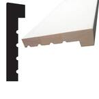 Woodgrain Millwork WM 1021 11/16 in. x 5-1/4 in. x 96 in. Primed Finger ...