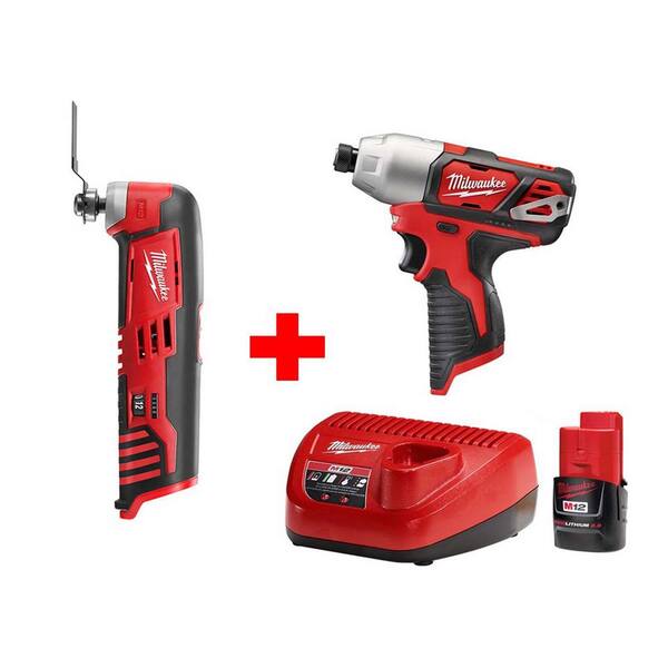 Reviews for Milwaukee M12 12V Lithium-Ion Cordless 1/4 in. Hex Impact ...