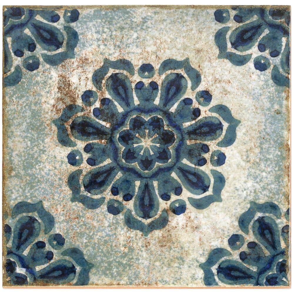 Ivy Hill Tile Angela Harris Vechio Decor 4 in. x 0.35 in. Polished ...