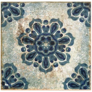 Ivy Hill Tile Angela Harris Sonata Decor 8 in. x 8 in. Polished Ceramic ...