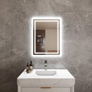 EAKYHOM 24 in. W x 32 in. H Rectangular Frameless Anti-Fog Wall ...