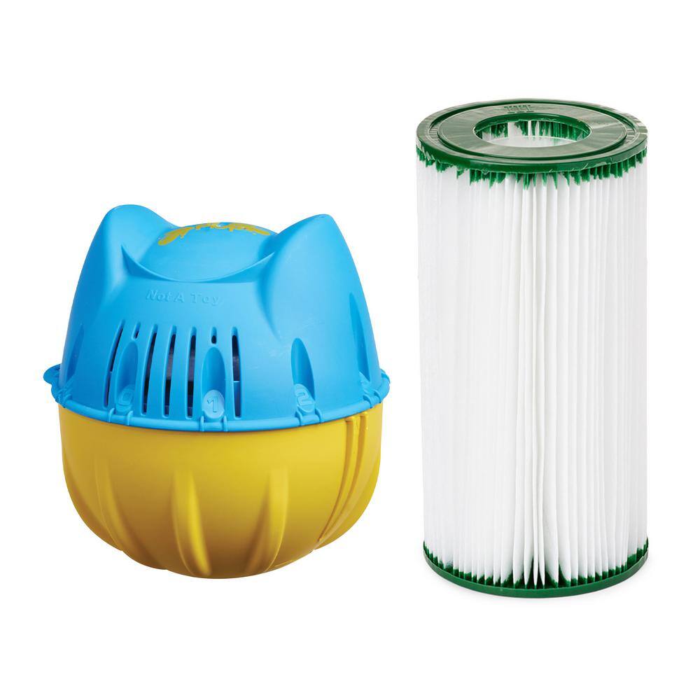 HEY! Cool Pool Flip Plop Float Mineral Cleaning Care with Coleman ...