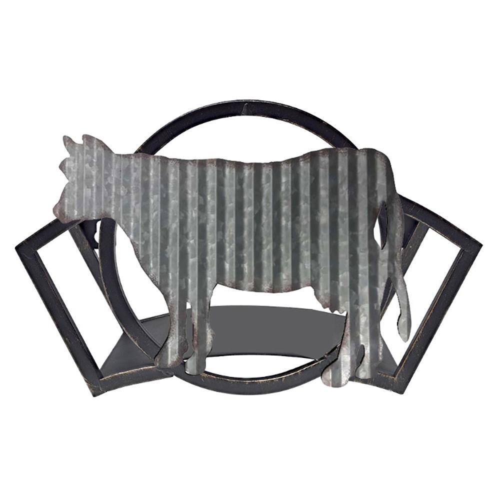 Reviews for LIBERTY GARDEN 125 ft. Black Steel Galvanized Cow Wall ...