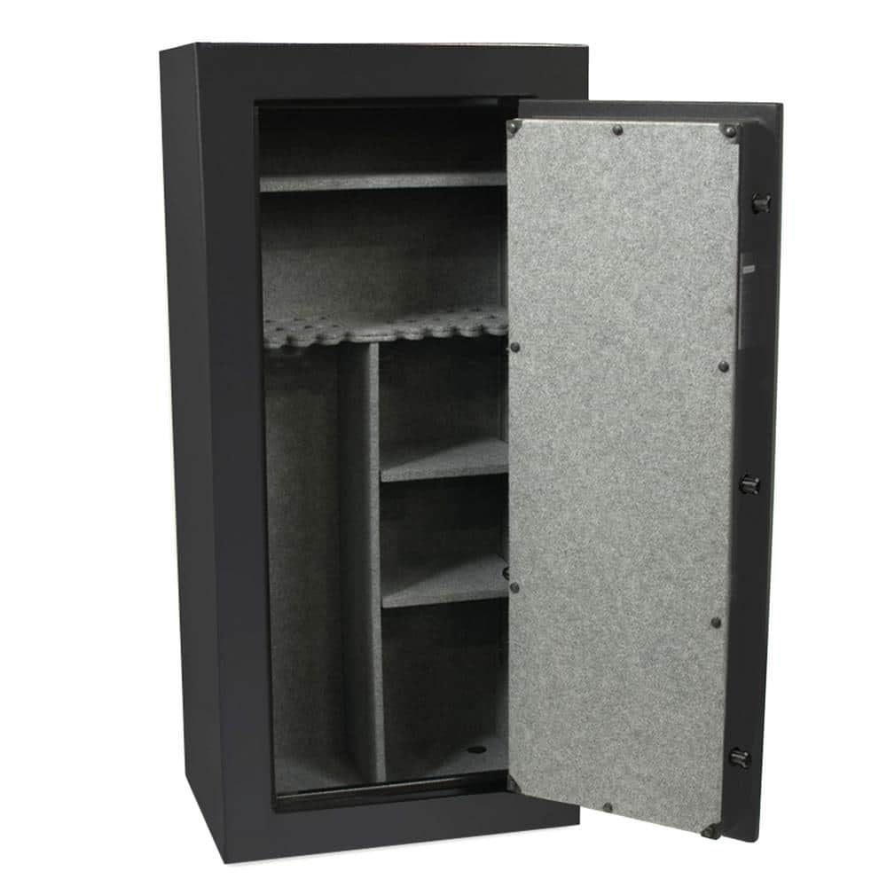 Sports Afield 30-Gun Fireproof Electronic Lock Gun Safe, Black ...