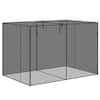 Outsunny 78 in. H Walk-In Crop Cage 845-795V00BK - The Home Depot