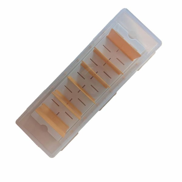 Lukyamzn 2 Pack Cable Organizer Storage Box with 16 Cable Ties Clear ...