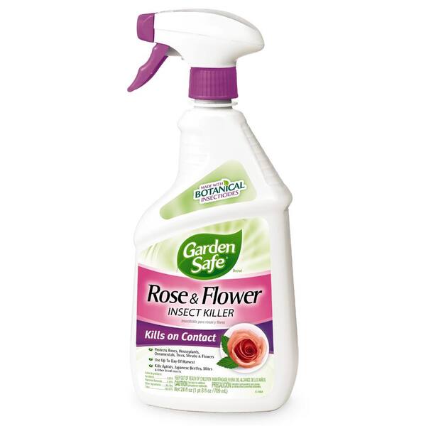 Garden Safe 32 oz. Rose and Flower Ready-to-Use HG-93212 - The Home Depot
