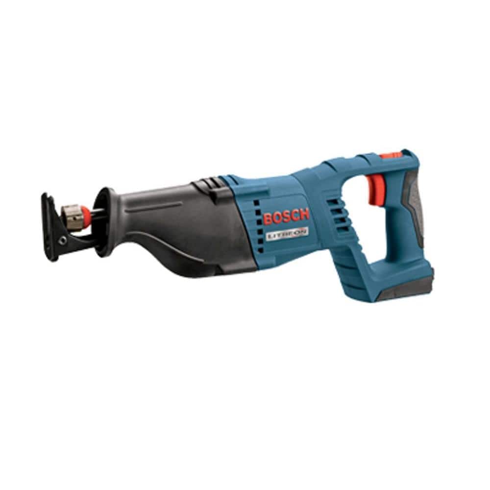 Bosch 18 Volt Cordless Electric Variable Speed Reciprocating Saw with 2 ...