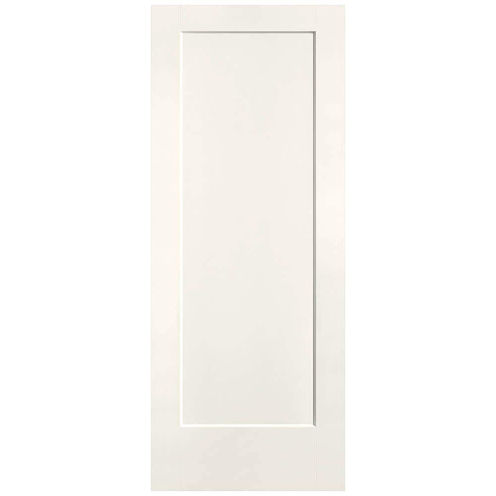 Masonite 32 in. x 80 in. 1-Panel Lincoln Park Single Bore Hollow Core ...