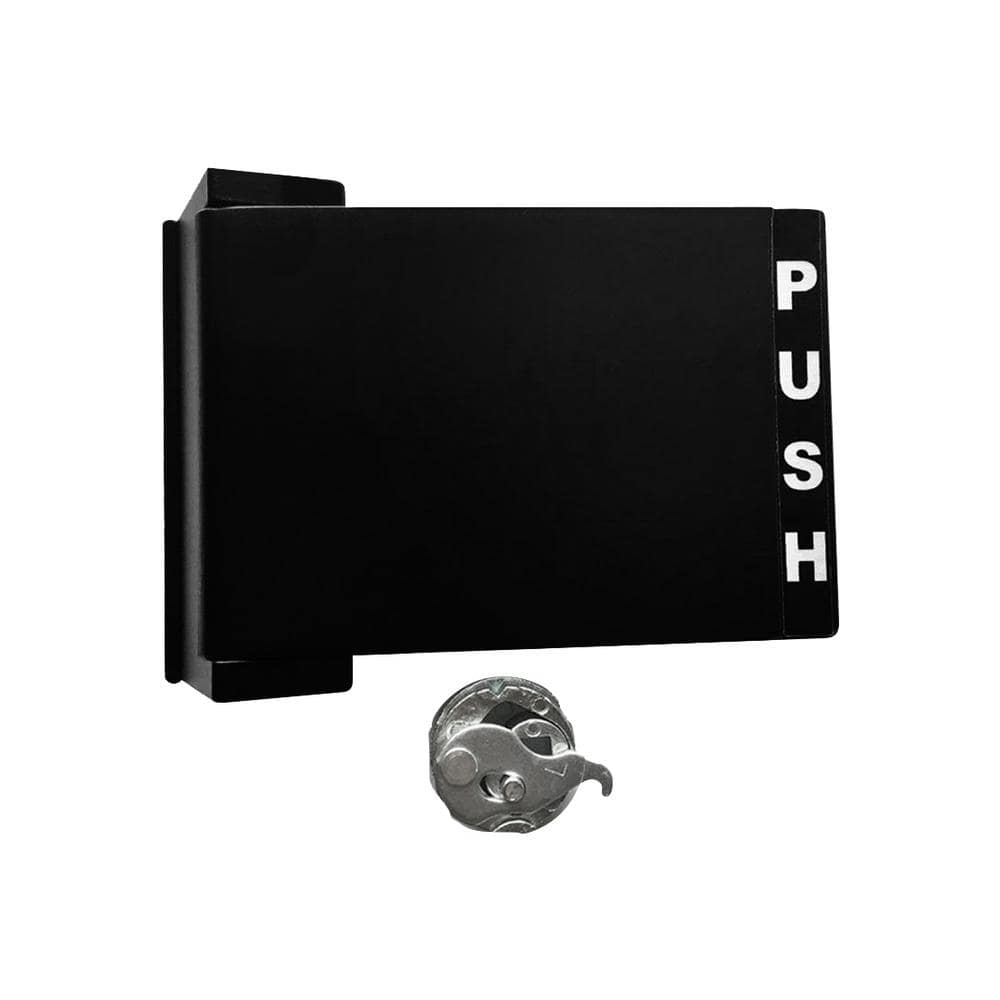Premier Lock Duranodic Finish Commercial Push Pull Handle with Cam Plug ...