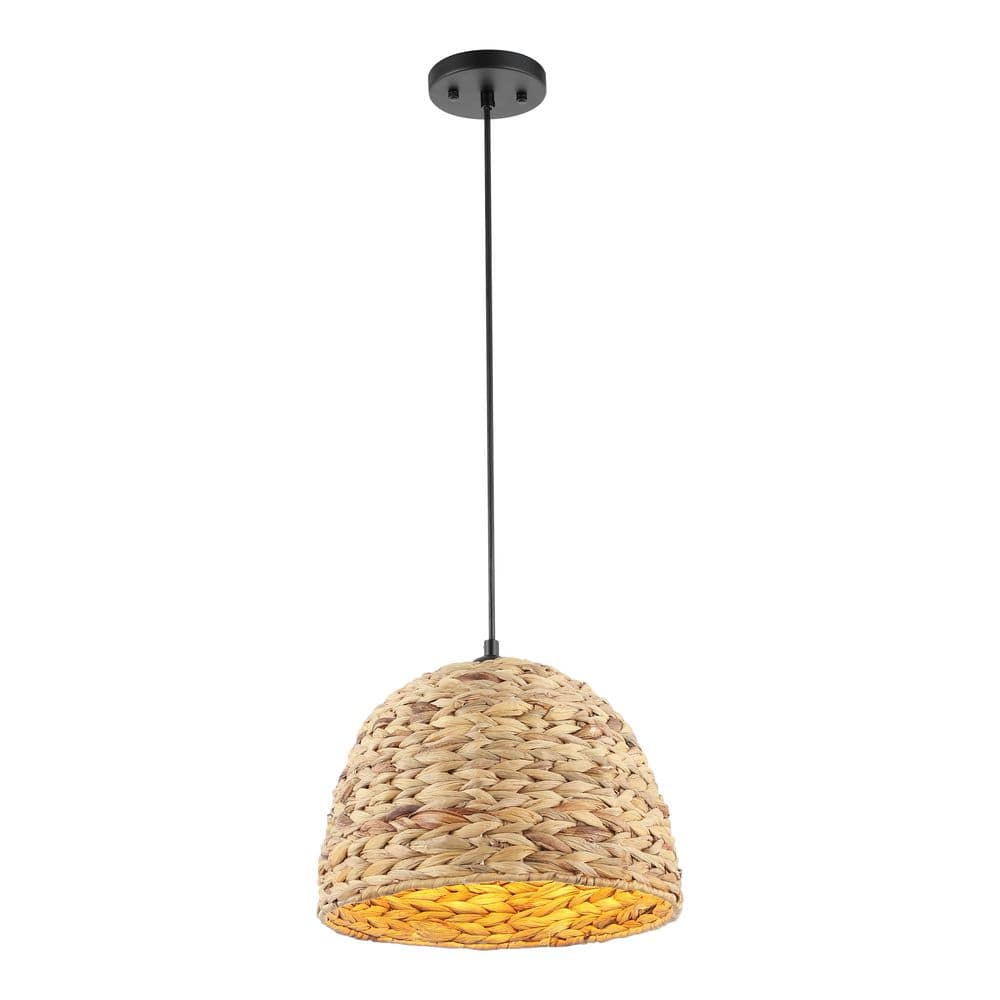 WINGBO 78 in. 1-Light Natural Color Hanging Pendant Lighting Fixtures ...