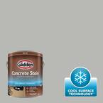 Glidden 1 gal. PPG1009-4 Gray Stone Solid Interior/Exterior Concrete ...