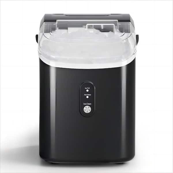 COWSAR 8.66in. 33 lb. Nugget Countertop Portable Ice Maker with Soft ...