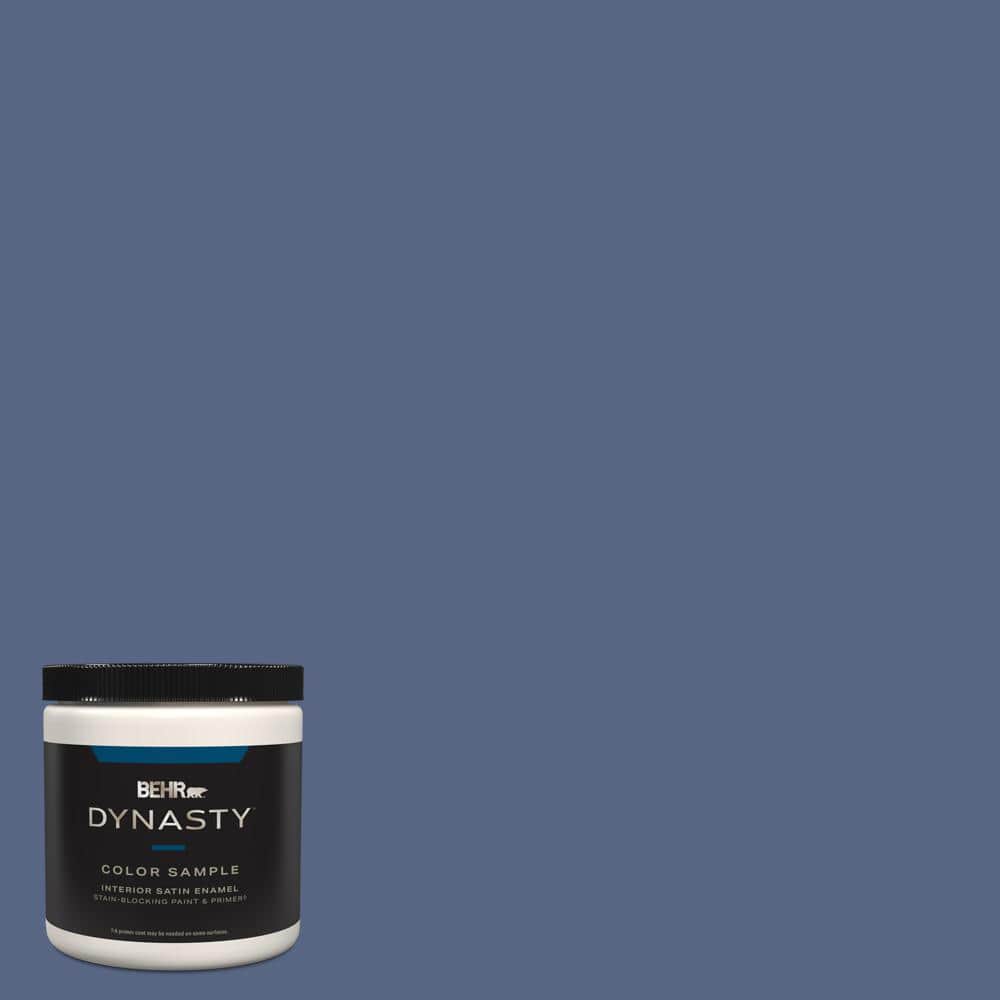 BEHR DYNASTY 8 oz. #610D-6 Enduring Satin Enamel Stain-Blocking ...