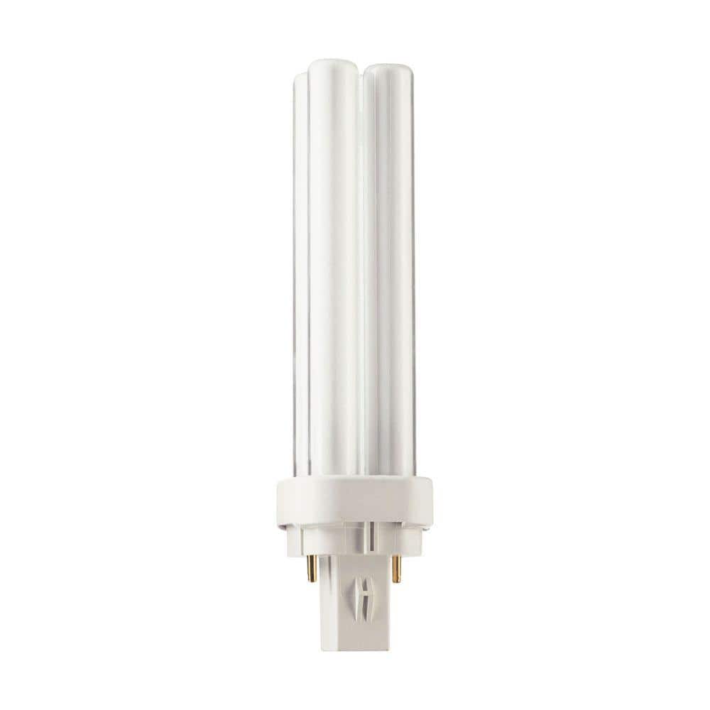 Philips 26-Watt Equivalent CFLNI (G24d-3) 2-Pin Light Bulb Bright White ...