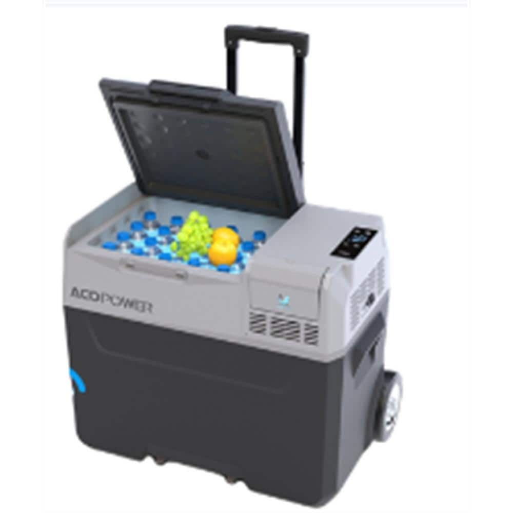 ITOPFOX 42 qt. Car Freezer with APP Control and 6 in. off-Road Wheels ...