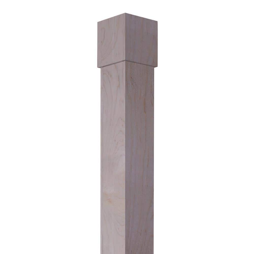 Ornamental Mouldings 5.625 in. D x 5.6875 in. W x 104 in. L Unfinished ...