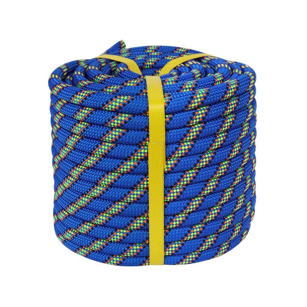 Misopily Double Braided 1/2 in. Polyester Rope Strong 48-Strand ...